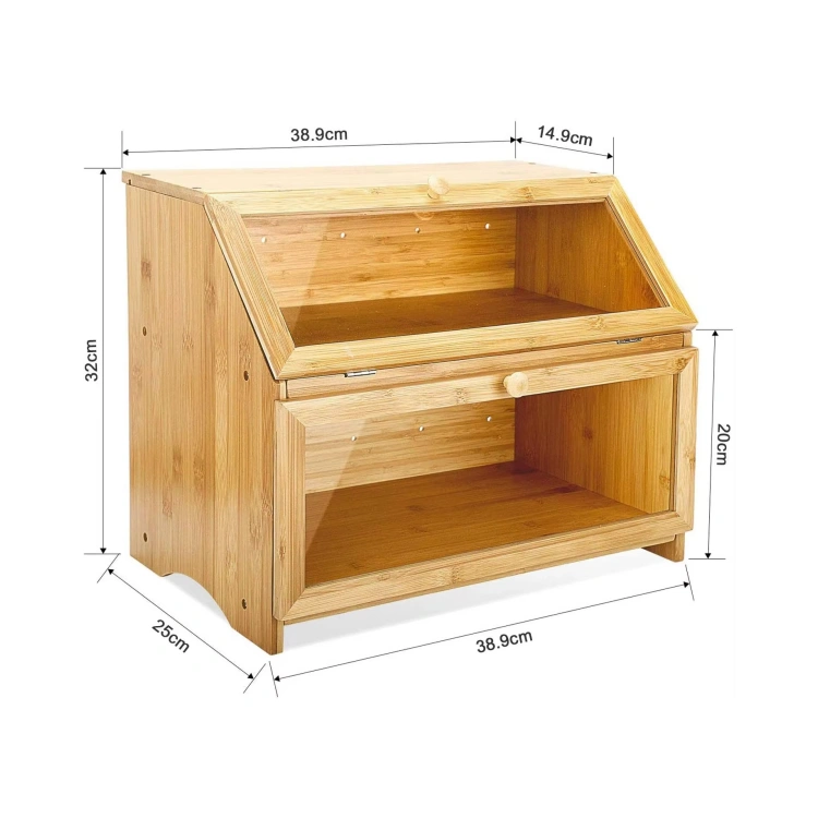 Bamboo Fibre Bread Bin